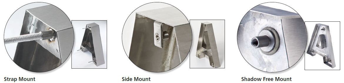 About Stainless Steel fabricated sign letters